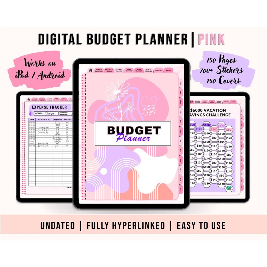 Budget Planner, Digital Budget Planner, Budget Planner, Budget Planner ...