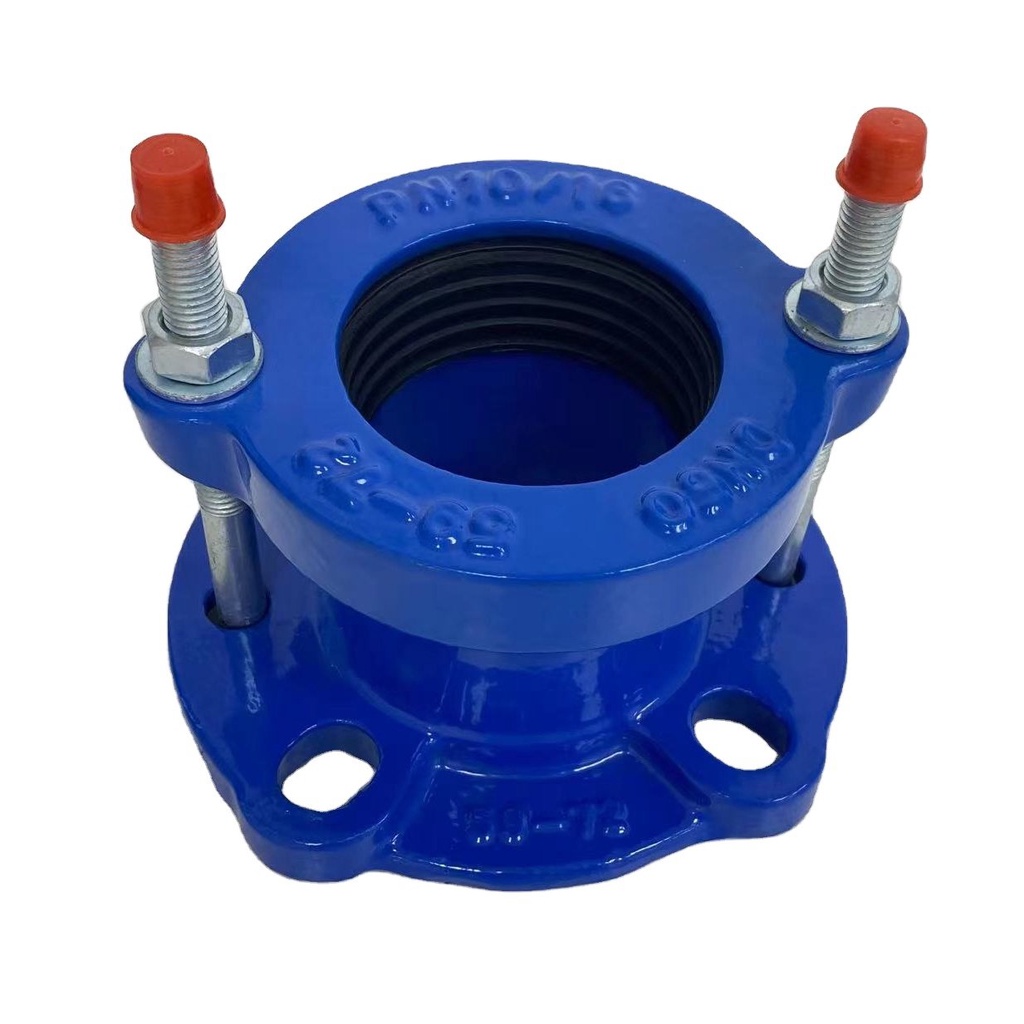 Ductile Iron Universal Coupling Fitting Universal Flange Adaptor For Pvc Hdpe Pipe | Shopee ...