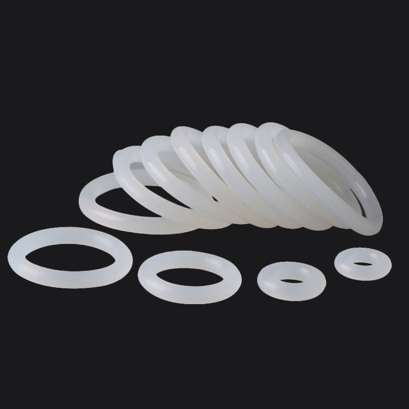 White O-Ring Silicone O-Ring Good Elasticity OD5-30mm * CS1mm | Shopee ...