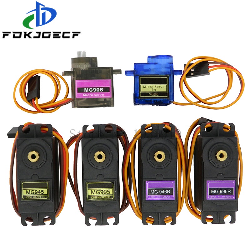 SG90 MG90S MG945 MG946 MG995 MG996 Servo Metal Gear for Model ...