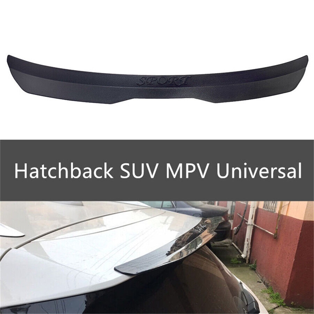 Car Universal Roof Spoiler Tail Universal SUV Two Box Rear Wing Stick ...