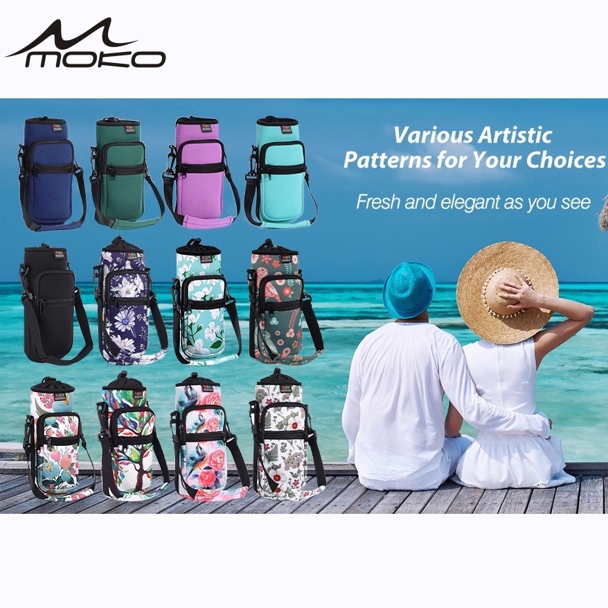 Water Bottle Aquaflask Carrier Holder Bag Universal Water Bottle Pouch ...