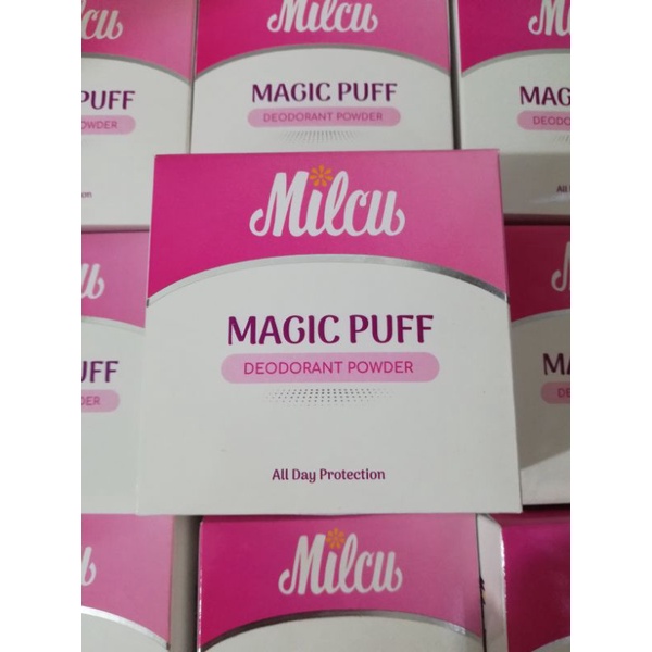 milcu magic puff deodorant powder 40g | Shopee Singapore