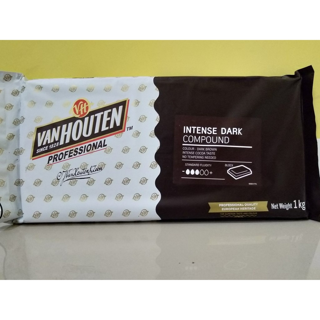 VAN HOUTEN INTENSE DARK COMPOUND 1kg | Shopee Singapore