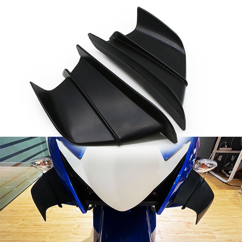 Motorcycle Wing Aerodynamic Wing Assembly Spoiler Body Spoiler Side ...