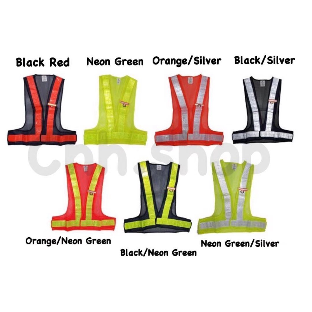 Eskeleton Safety Vest Reflectorize Vest(thin) | Shopee Singapore