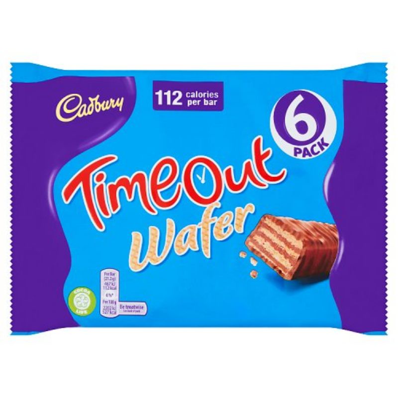 Cadbury Timeout 6 Bars (127.2g) | Shopee Singapore