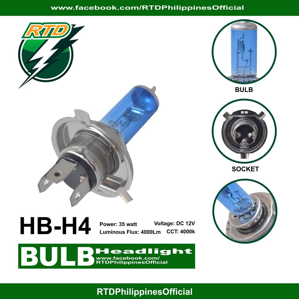 RTD RAYTON HALOGEN BULB SUPER WHITE (BULBSUWHI) | RTD PHILIPPINES ...