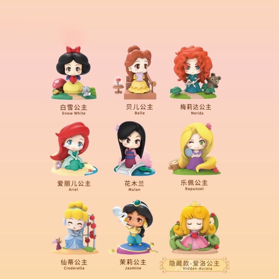 Genuine Disney Princess Children's Dream Series Mystery Box Trendy Toy ...