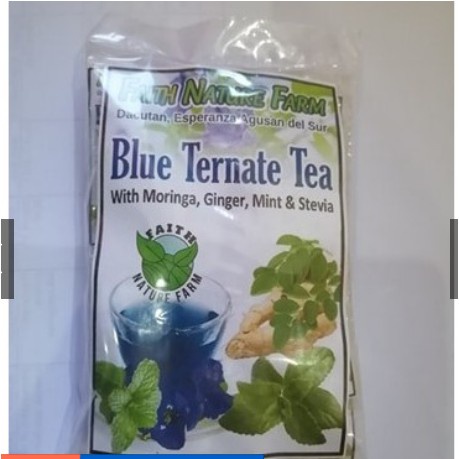Blue Ternate Tea w/ Moringa, Ginger, Mint & Stevia ( 10's Tea Bags ...