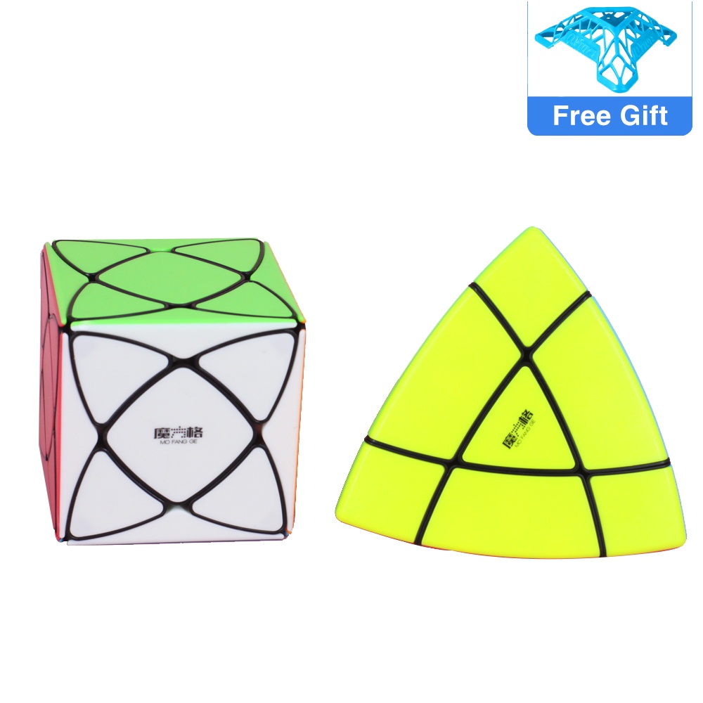QiYi Super IVY Speed Cube MoFangGe Corner Mastermorphix Cube Triangle ...