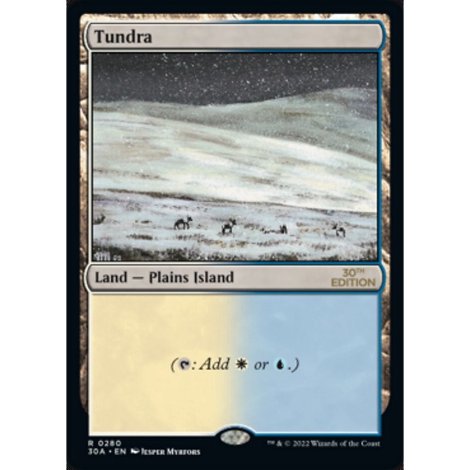 MTG Proxy Card - Tundra 280 | 30th Anniversary Edition (30A) | Shopee ...