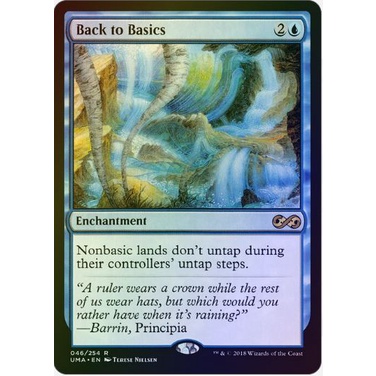 MTG Proxy Card - Back to Basics (Foil) | Ultimate Masters (UMA ...