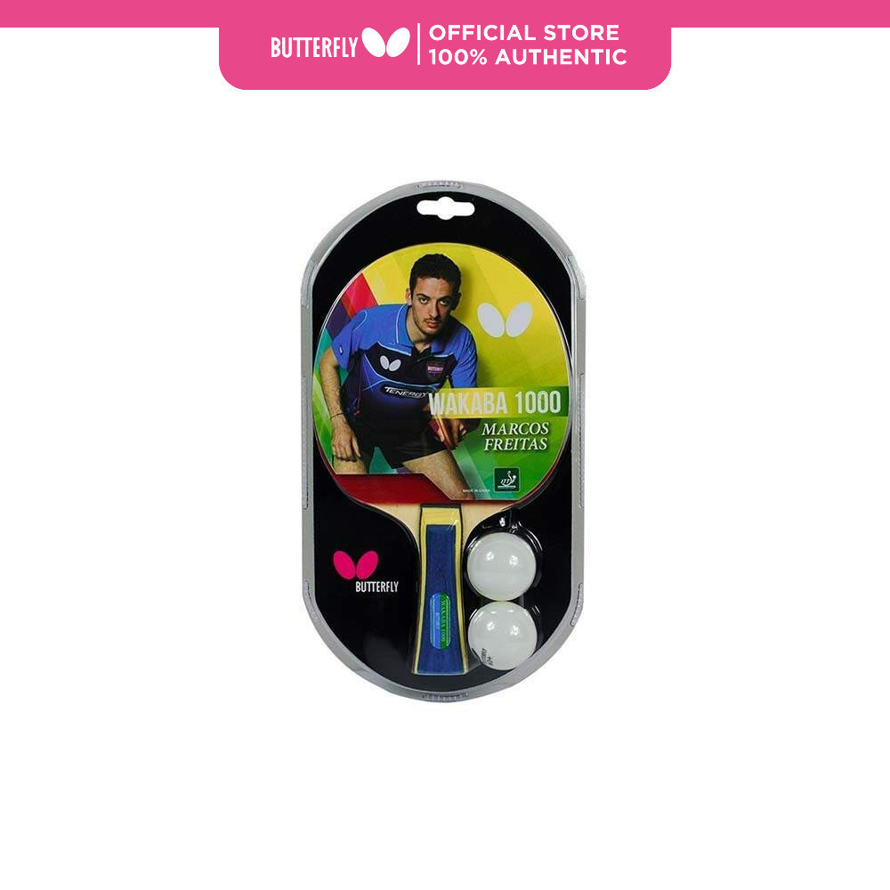 Butterfly Table Tennis Racket Wakaba 1000 FL | Shopee Singapore