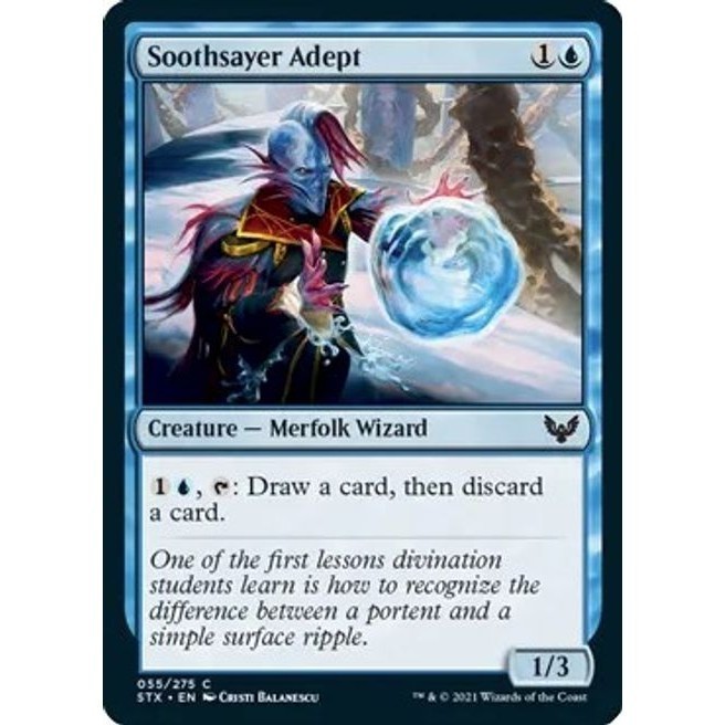 Soothsayer Adept - Magic The Gathering (MTG) | Shopee Singapore