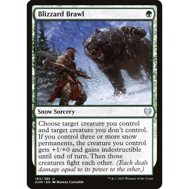 Blizzard Brawl - Magic The Gathering (MTG) | Shopee Singapore