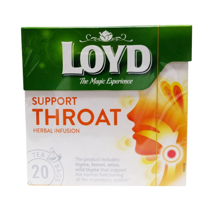 Loyd Support Throat Herbal Infusion Tea 20bags Made in Poland (40g ...