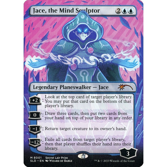 Pr0xy Card - Jace, the Mind Sculptor | Secret Lair Drop (SLD) | Shopee ...
