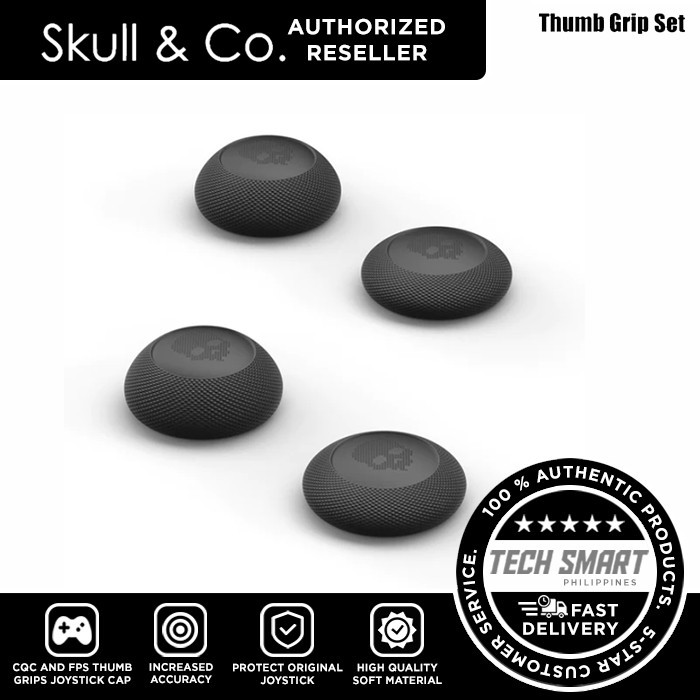 Skull & Co. Convex Thumb Grips Set Analog Cover for PS4 / PS5 / Switch ...