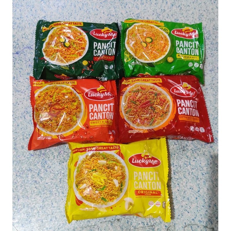 6pcs Lucky Me Pancit Canton 80g | Shopee Singapore