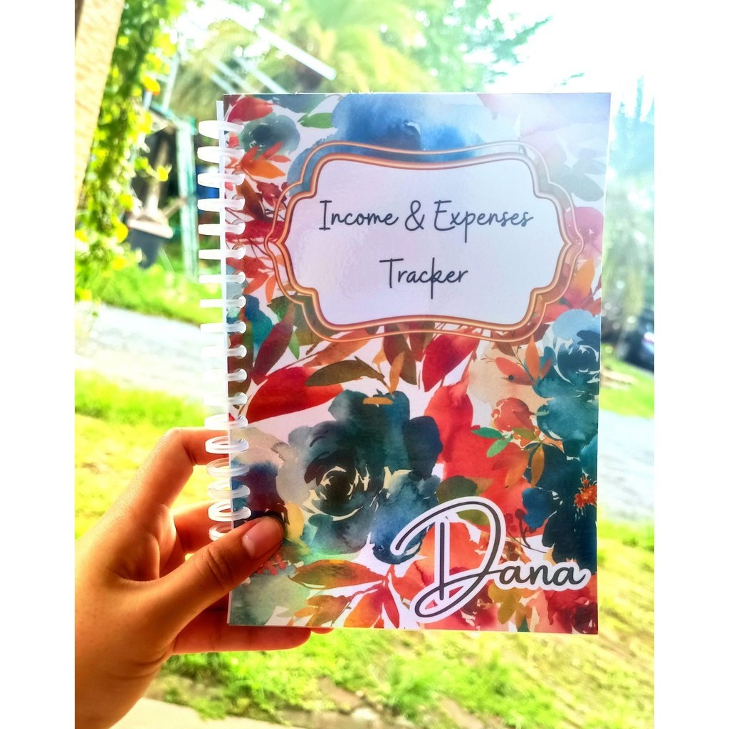 income and expense tracker notebook | Shopee Singapore