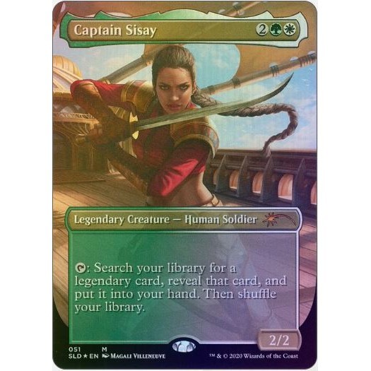 MTG Proxy Card - Captain Sisay (Foil) | Secret Lair Drop (SLD) | Shopee ...