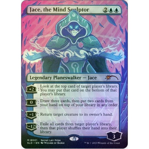 MTG Proxy Card - Jace, the Mind Sculptor (Foil) | Secret Lair Drop (SLD ...