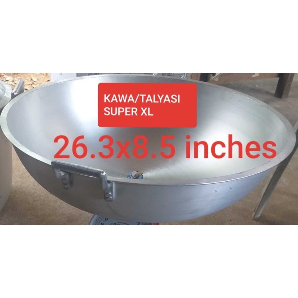 KAWA TALYASI SUPER XL 26 INCHES DIAMETER( 6kilo for pancit good for ...