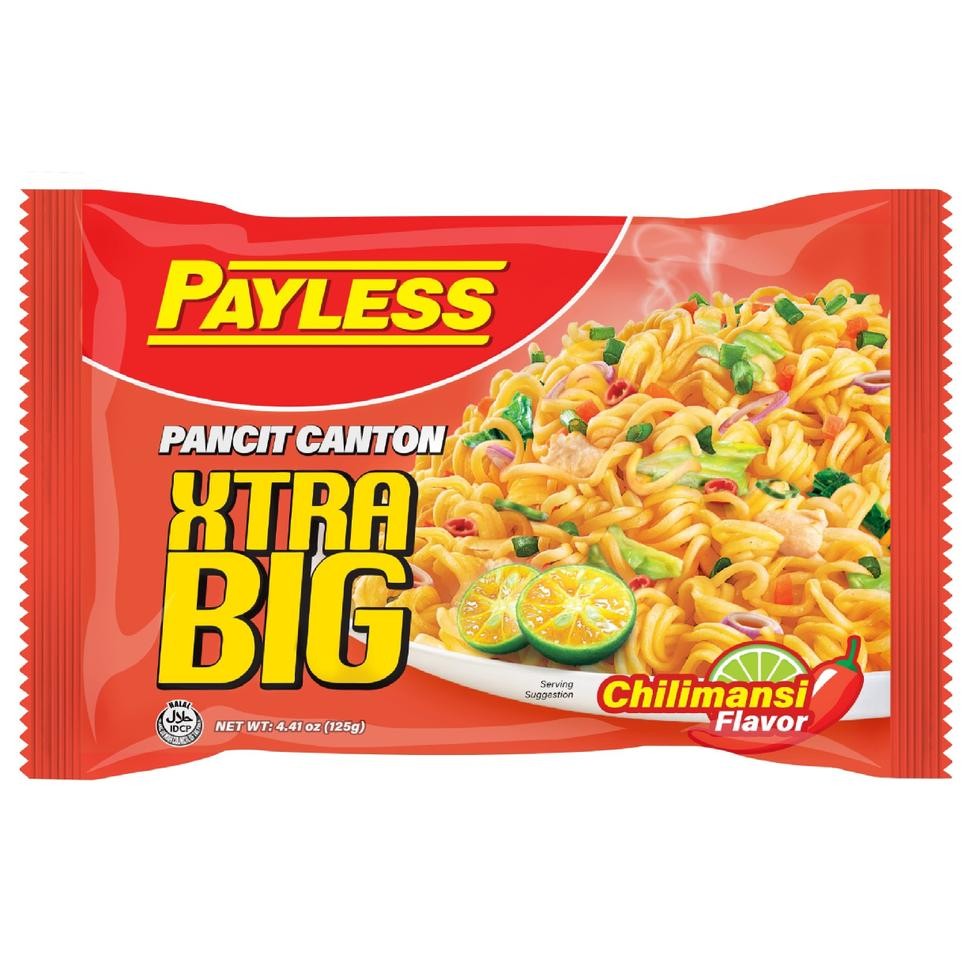 Payless Pancit Canton Xtra Big Chilimansi 125g | Shopee Singapore