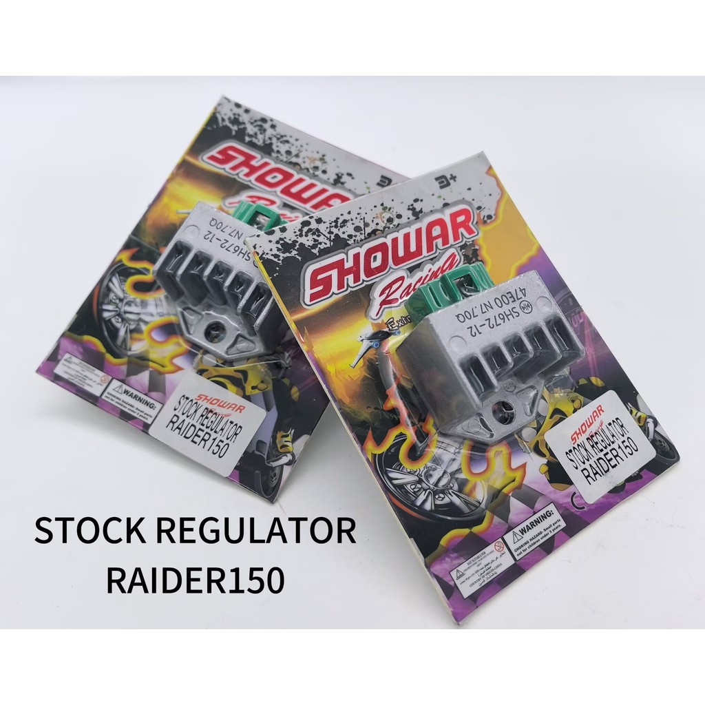 SHOWAR RACING REGULATOR FURY/MIO/RAIDER150/SHOGUN/SMASH/TMX | Shopee ...