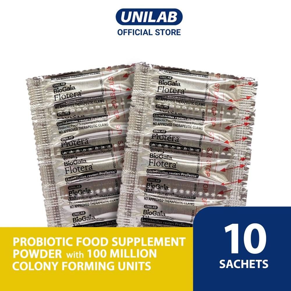 Flotera Powder 10s (Probiotic Food Supplement Powder: 100 million ...