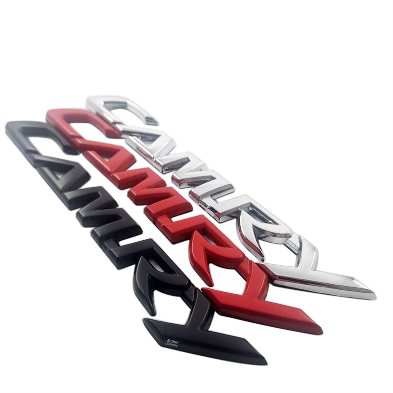 1 x Metal CAMRY Letter Logo Car Auto Rear Trunk Emblem Badge Sticker ...