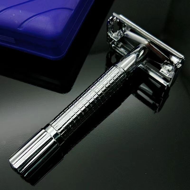 T-type Razor for Men Traditional Classic Butterfly Double Edge shaving ...