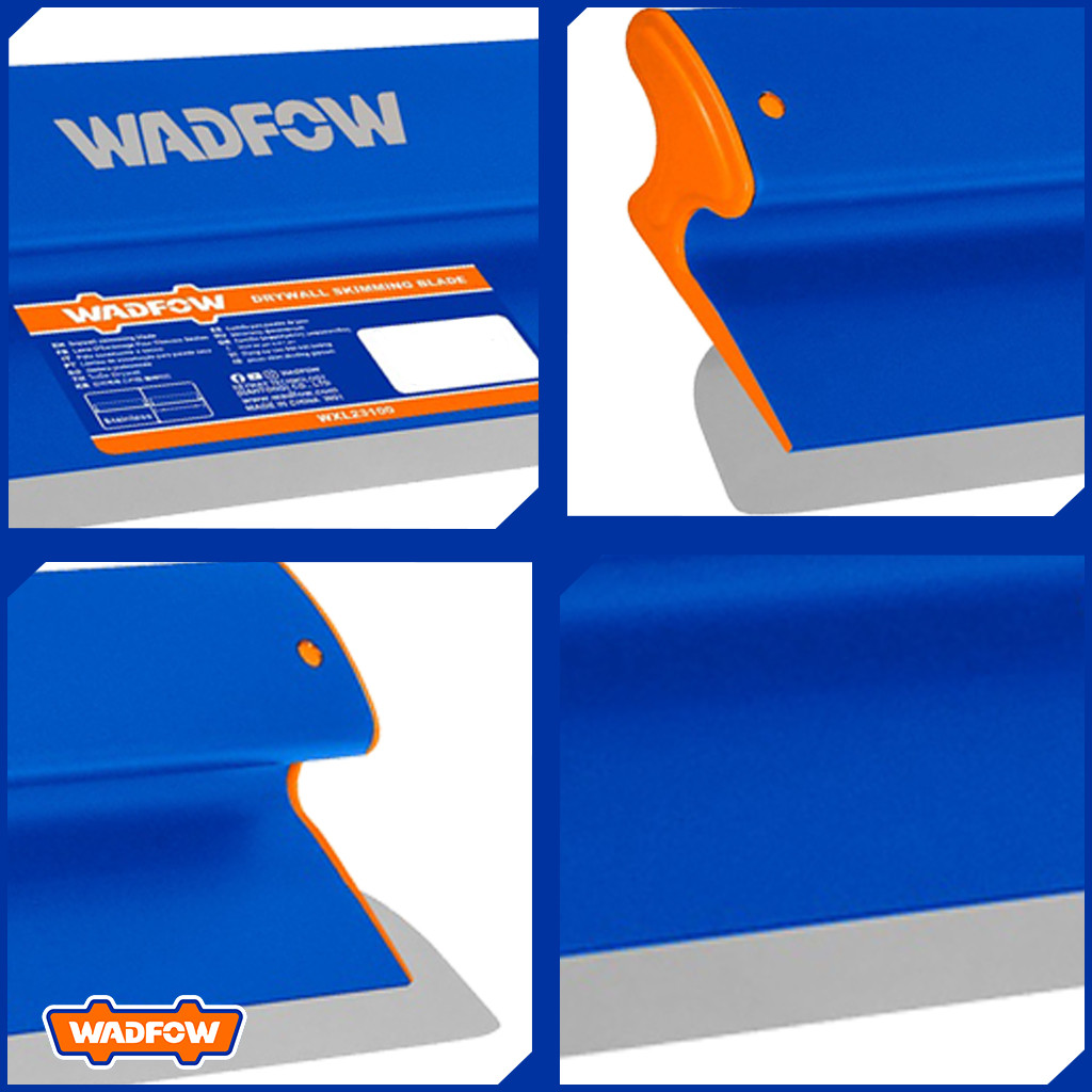 Wadfow 150mm-600mm Drywall Skimming Blade Plastering Skim Coat ...