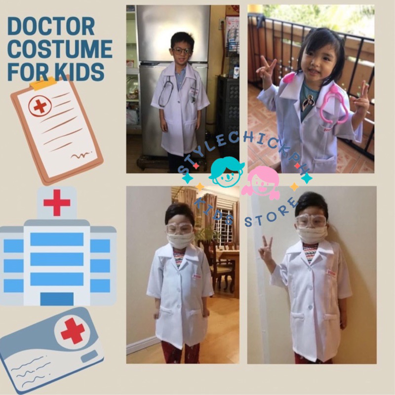 Frontliner Doctor Costume/ Community Helper Costume/ Kids Costume ...