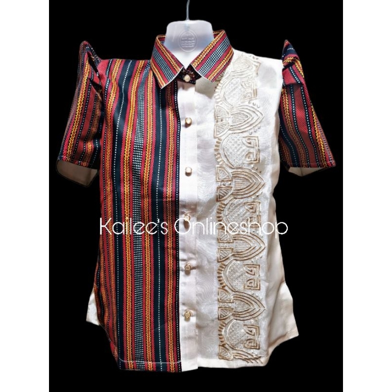 MODERN ETHNIC LADY BARONG-MARIA CLARA SLEEVE | Shopee Singapore