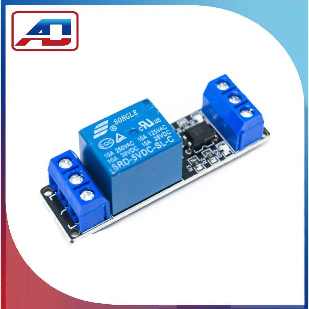 1-Channel Relay Module with Optocoupler 5V 10A for Piso WiFi | Shopee ...