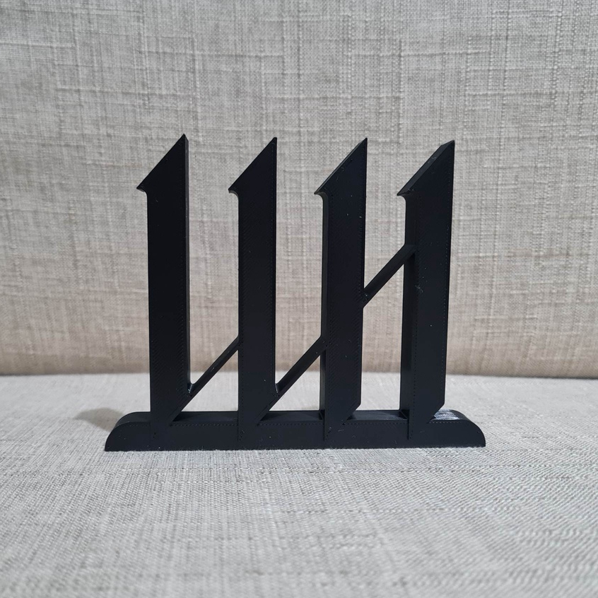 3D Printed Kpop Logo Decor (Wonho Logo) | Shopee Singapore