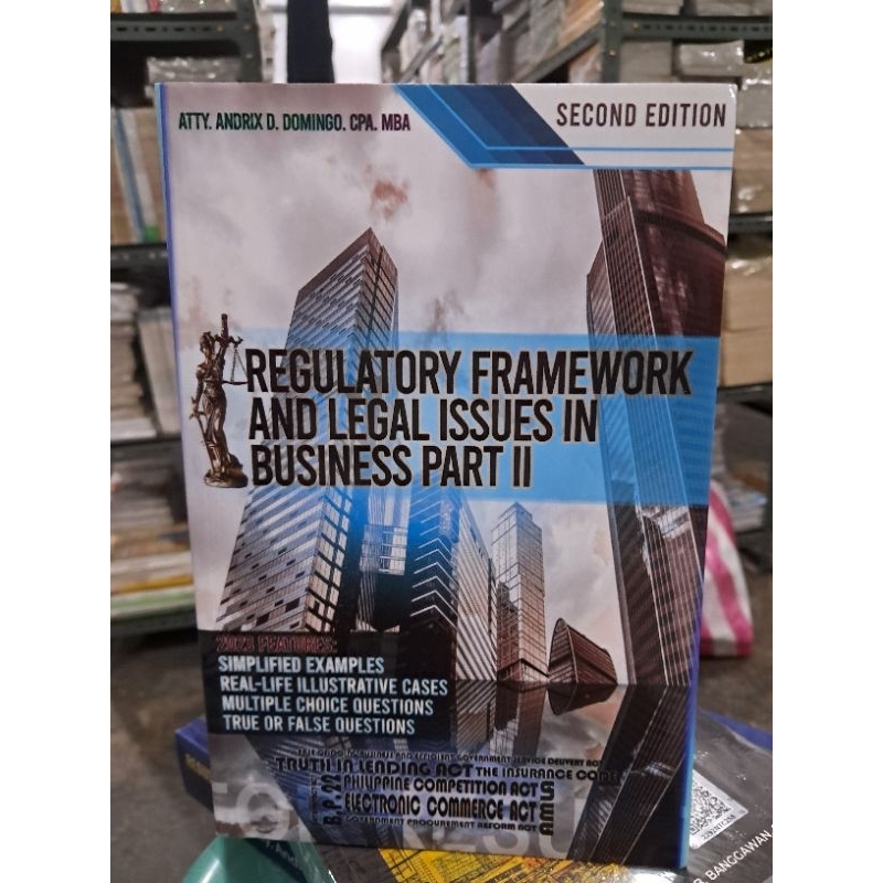 Regulatory Framework and Legal Issues in Business Part II Atty. Andrix ...