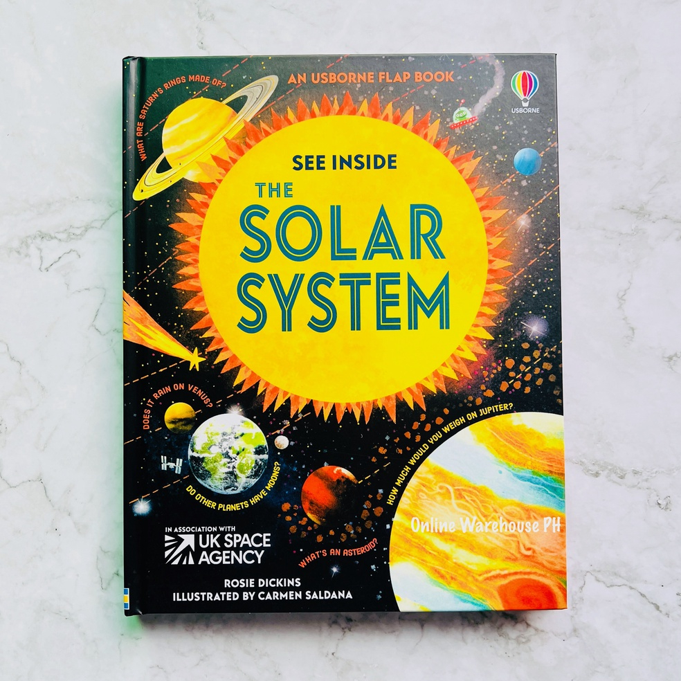 Usborne See Inside the Solar System (Board Book) - On-hand and to Ship ...