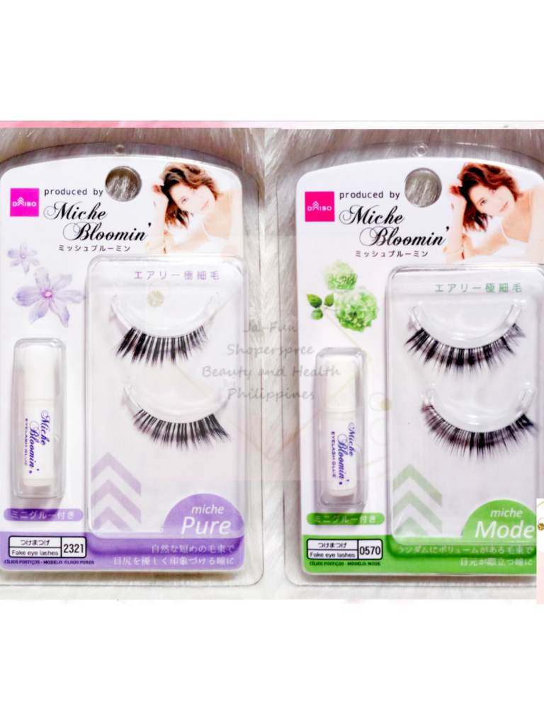 BLOOMING ALLURE: JAPANESE FALSE EYELASHES WITH LONG-LASTING GLUE ...