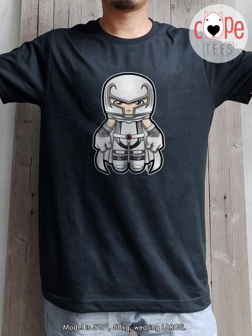 COMFY T-Shirt (1) X-Men Revolution Chibi Magneto Dazzler Jubilee Magik ...