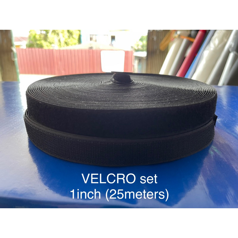 VELCRO 1inch set - sold per Roll (magic tape) Hook & Loop | Shopee ...