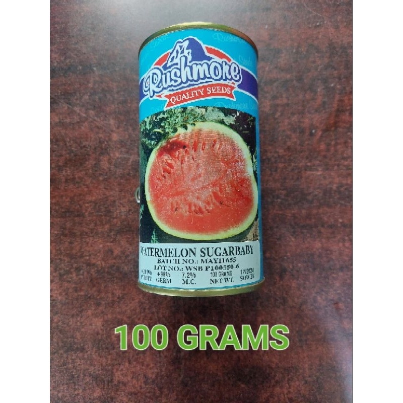 SUGARBABY (100 GRAMS) WATERMELON SEEDS / PAKWAN SEEDS FOR PLANTING BY ...