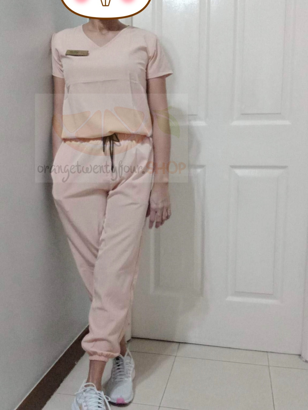 Scrub Suit | HTP Basics Pair -- Work Basics Top and Sweatpants (more ...