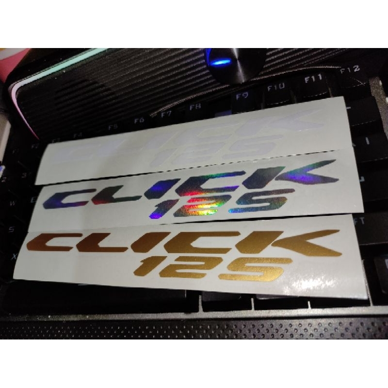 Honda Click Version 2&3 Decal Sticker super adhesive | Shopee Singapore