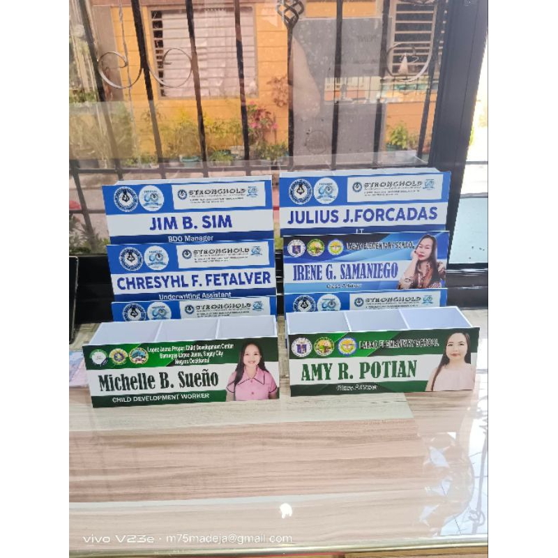 CUSTOMIZED SINTRA BOARD NAME PLATE 3.5 x 11 inches | Shopee Singapore
