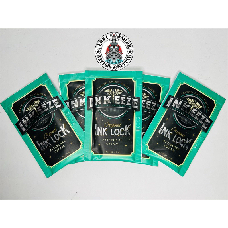 Inkeeze Ink Lock Tattoo Aftercare Cream Packet (5ml) | Shopee Singapore