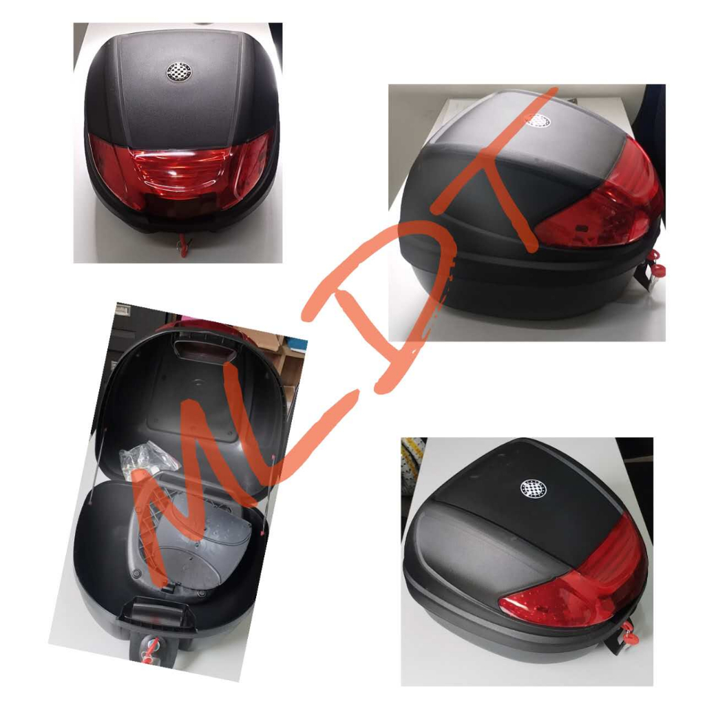 MOTORCYCLE LUGGAGE TOP BOX 30LT UNIVERSAL | Shopee Singapore