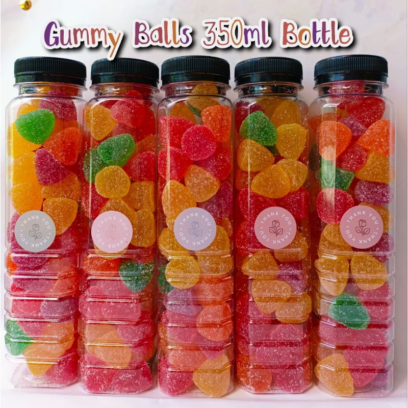 Gummy Balls in 350ml Bottle (330grams) | Shopee Singapore